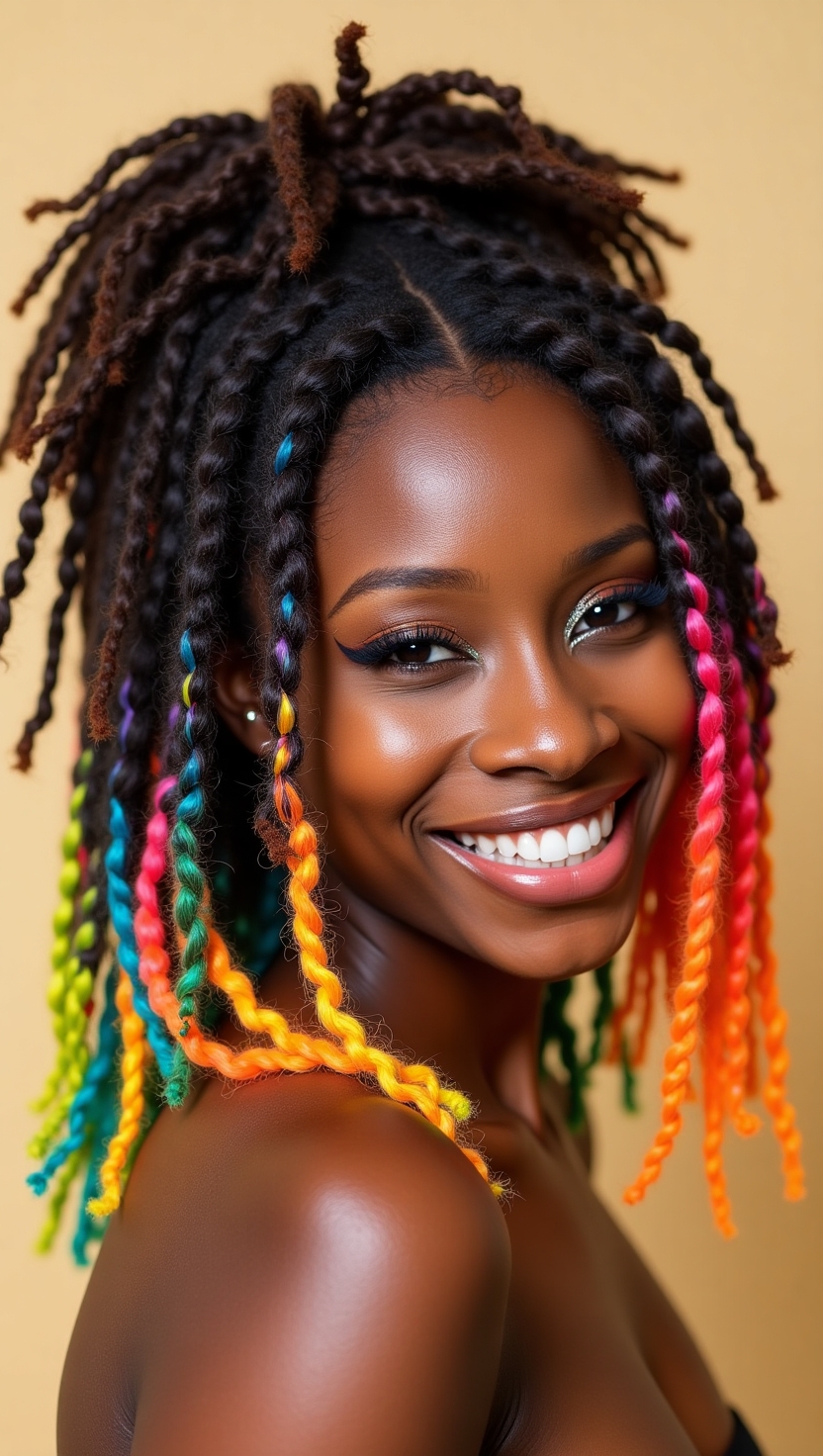 17 Unique Loc Styles for Short Hair – GlamGoals Studio