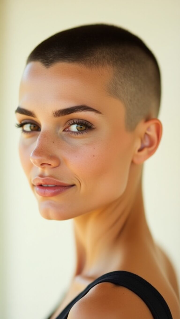 27 Buzz Haircut Ideas for American Women: A Bold and Artistic Hair ...