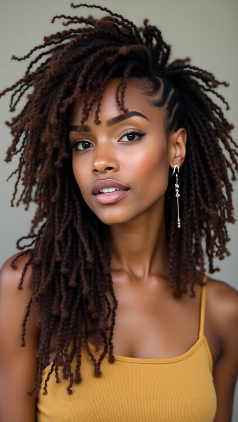 17 Unique Loc Styles for Short Hair – GlamGoals Studio