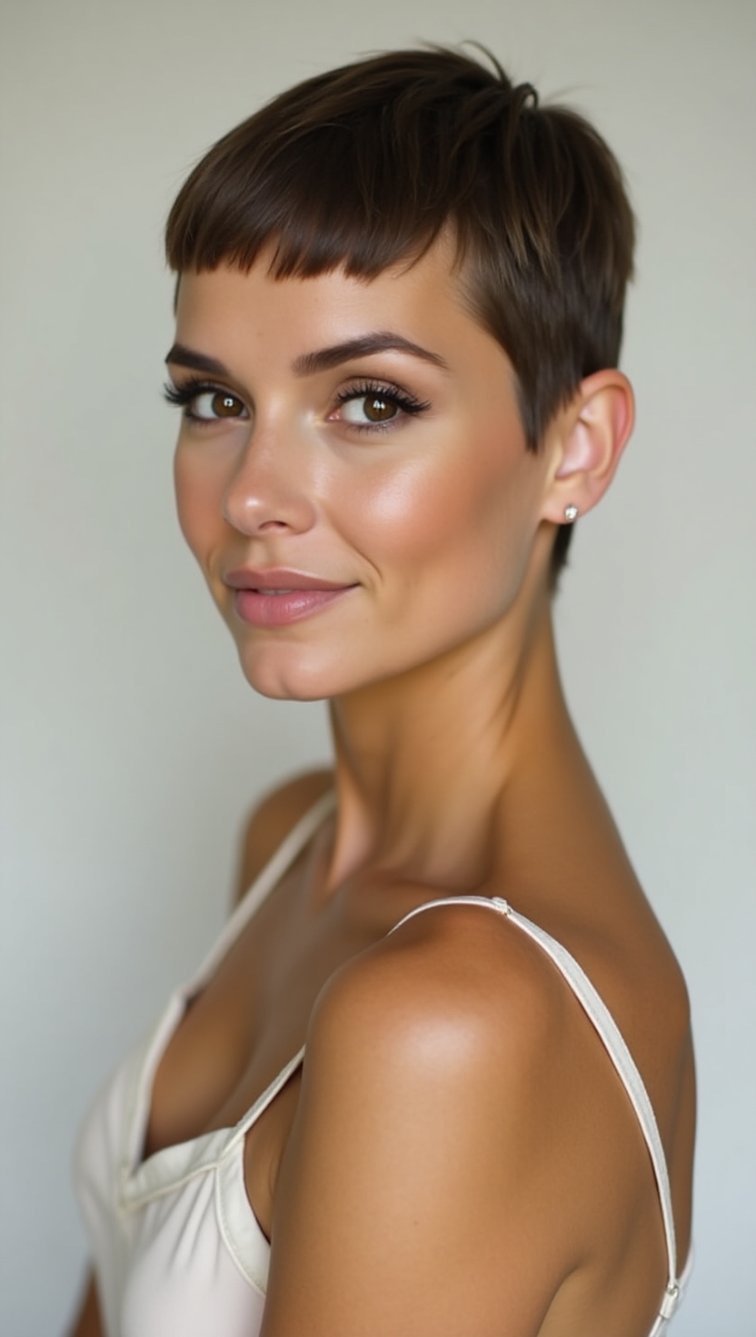 27 Buzz Haircut Ideas for American Women: A Bold and Artistic Hair ...
