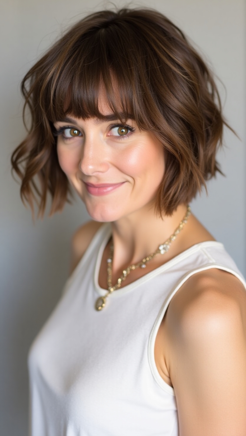 27 Chic Choppy Fringe Haircuts Ideas for American Women: Bold Styles to ...