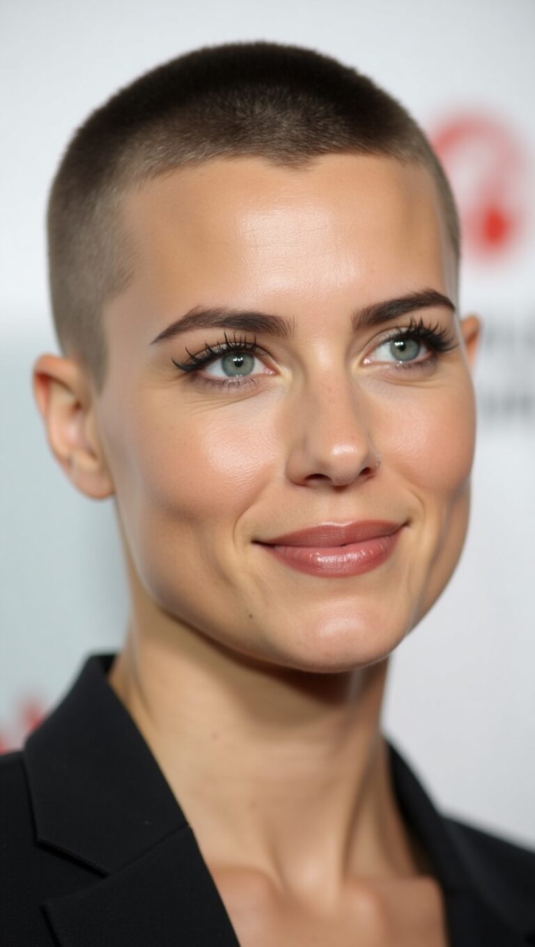 27 Buzz Haircut Ideas for American Women: A Bold and Artistic Hair ...