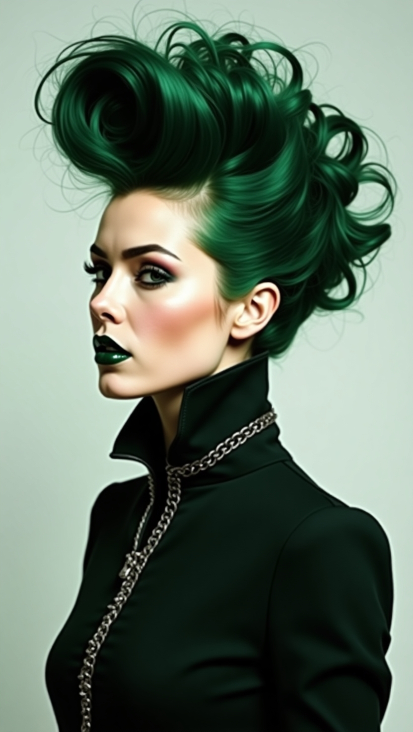 27 Pompadour Hairstyle Ideas for American Women: A Blend of Bold and ...