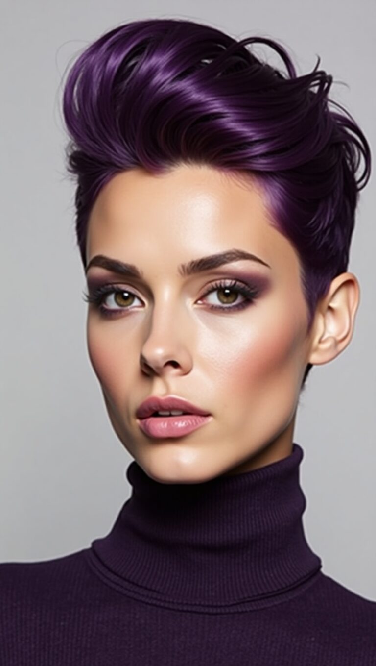 27 Pompadour Hairstyle Ideas for American Women: A Blend of Bold and ...