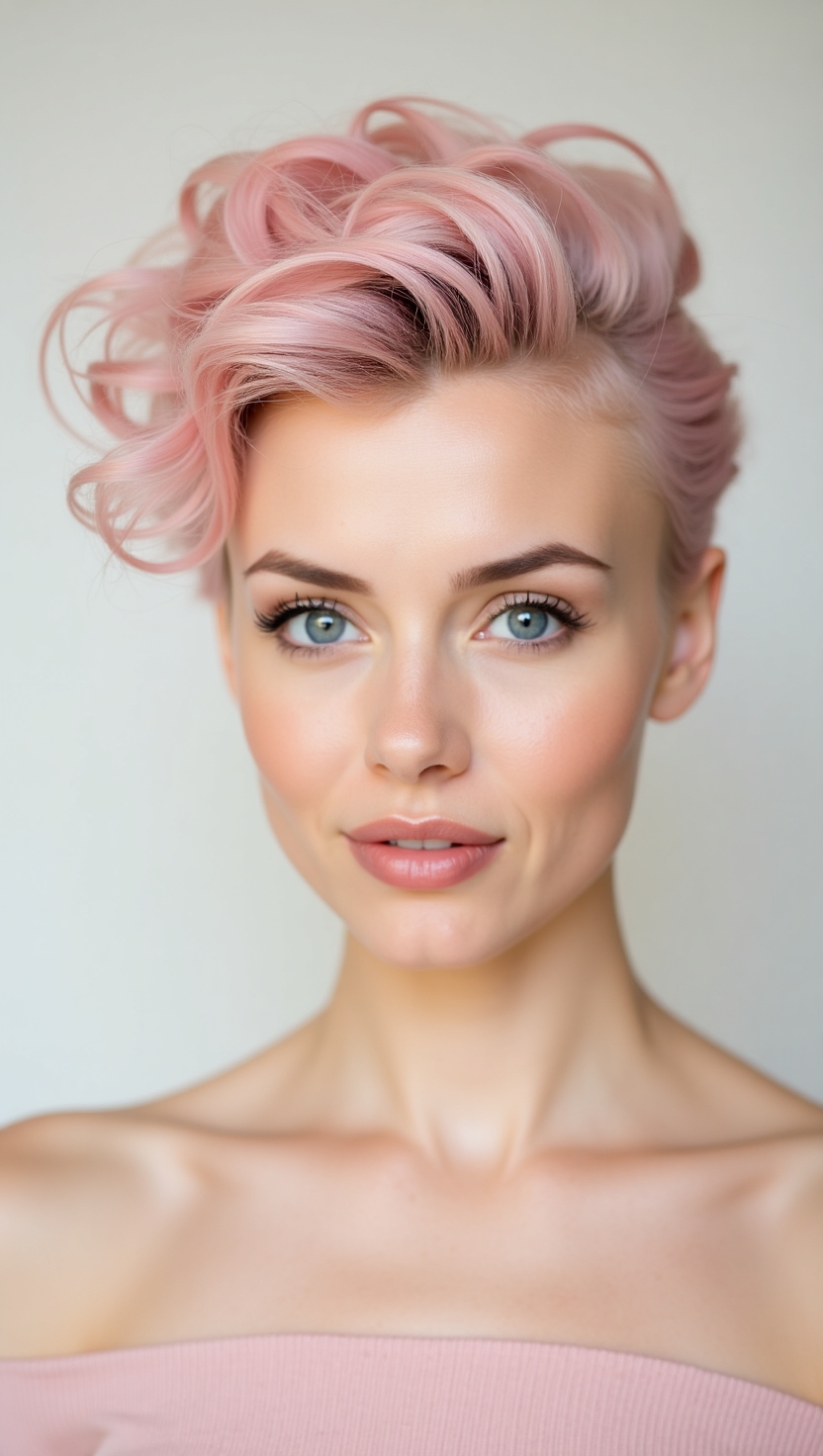 27 Pompadour Hairstyle Ideas for American Women: A Blend of Bold and ...