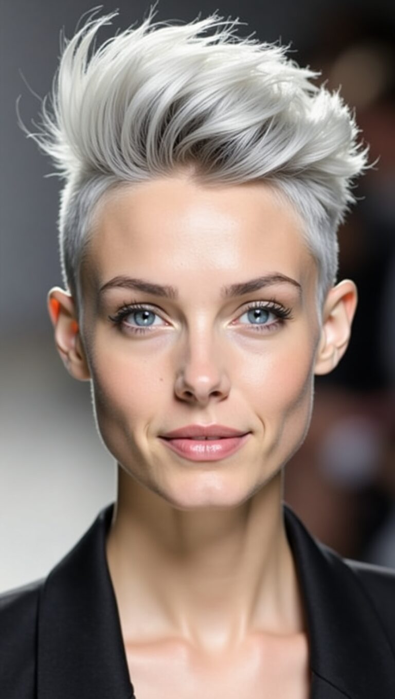 27 Pompadour Hairstyle Ideas for American Women: A Blend of Bold and ...