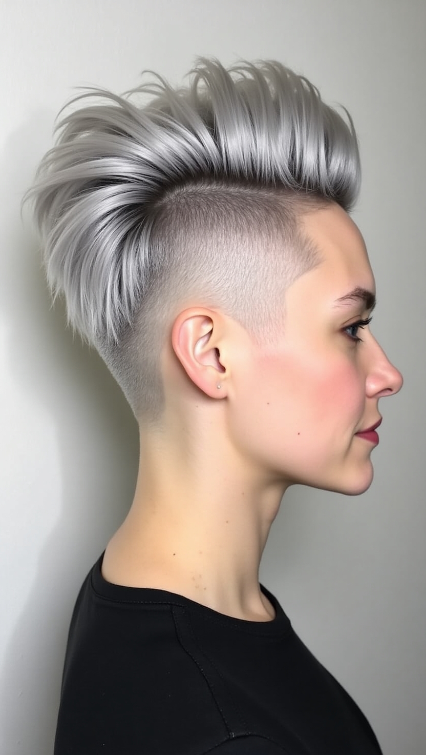 27 Pompadour Hairstyle Ideas for American Women: A Blend of Bold and ...