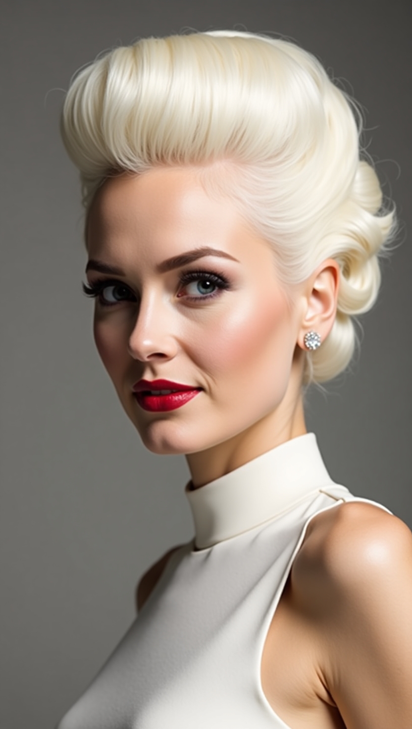 27 Pompadour Hairstyle Ideas for American Women: A Blend of Bold and ...