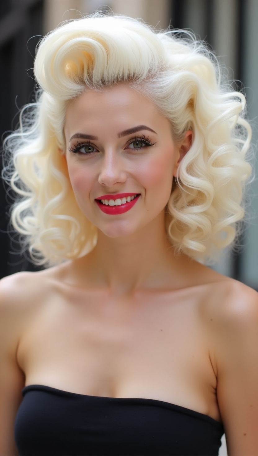 27 Pompadour Hairstyle Ideas for American Women: A Blend of Bold and ...