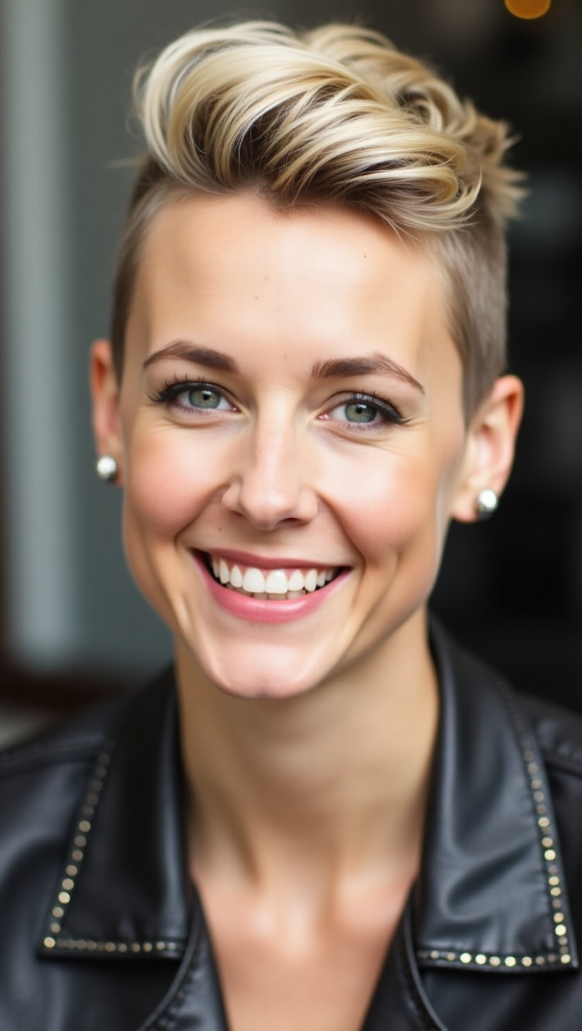 27 Buzz Haircut Ideas for American Women: A Bold and Artistic Hair ...