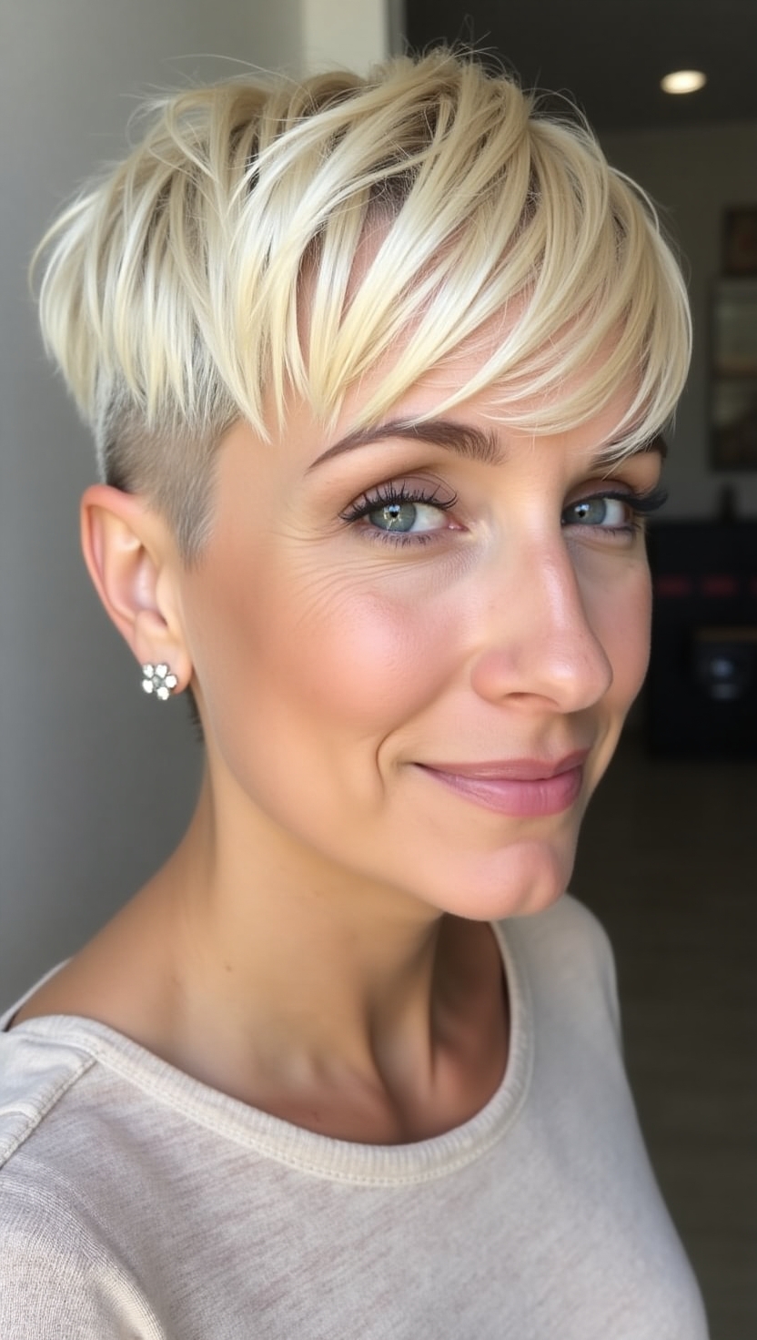 27 Buzz Haircut Ideas for American Women: A Bold and Artistic Hair ...