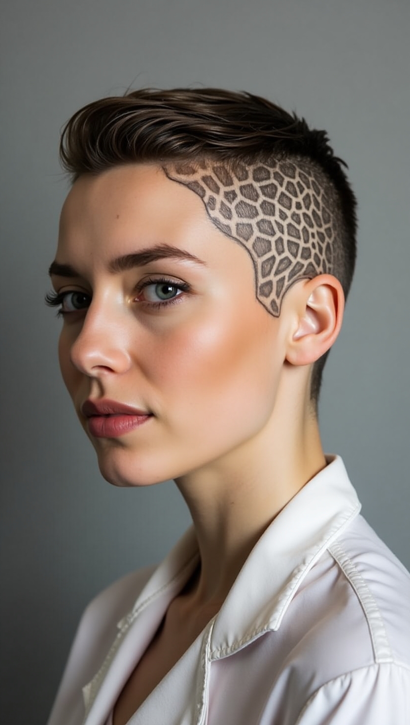 27 Buzz Haircut Ideas for American Women: A Bold and Artistic Hair ...