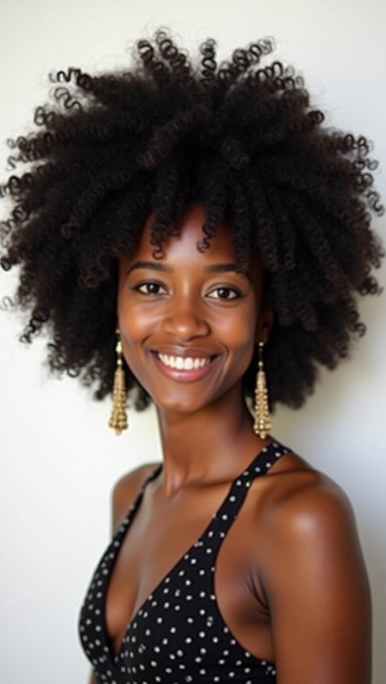 Afro Curls Hairstyle Guide: 15 Stunning Variants – GlamGoals Studio
