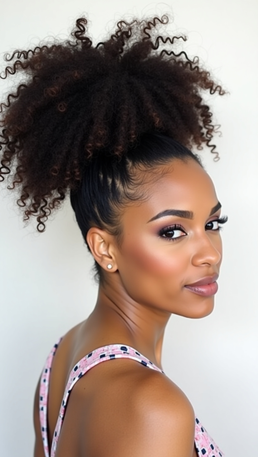 Afro Curls Hairstyle Guide: 15 Stunning Variants – GlamGoals Studio