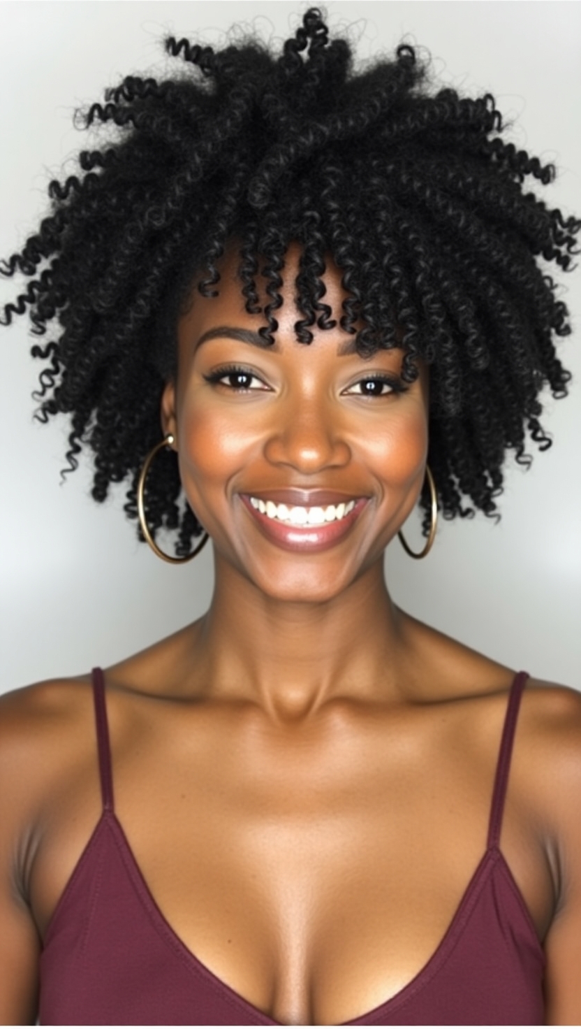 Afro Curls Hairstyle Guide: 15 Stunning Variants – GlamGoals Studio