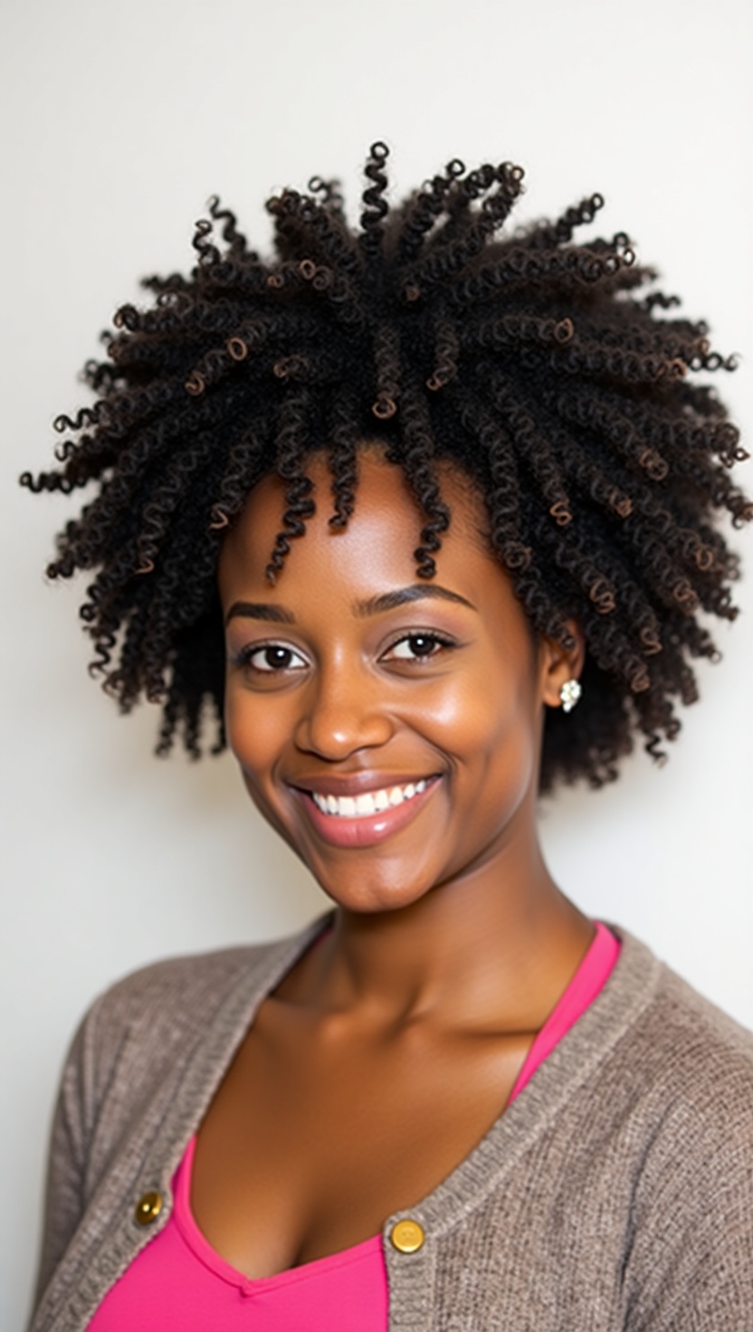 Afro Curls Hairstyle Guide: 15 Stunning Variants – GlamGoals Studio